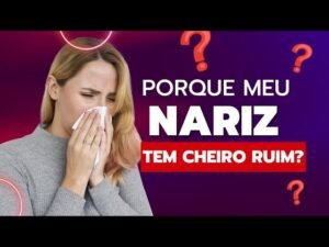 Sinto um cheiro ruim e forte no nariz, o que pode ser? Espirro fedido ...
